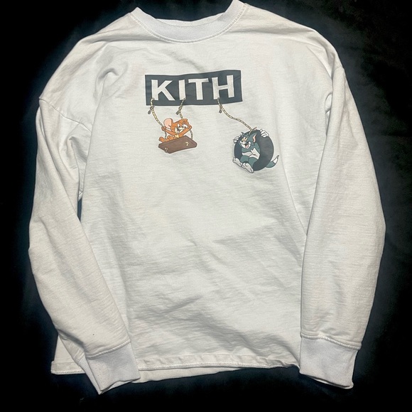 Kith | Shirts | Kith Long Sleeve Tom And Jerry Shirt | Poshmark